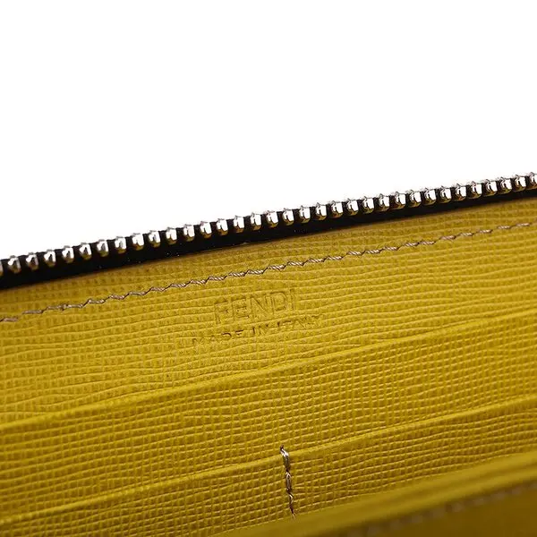 Fendi Gradient 'crayons' Wallet - Yellow