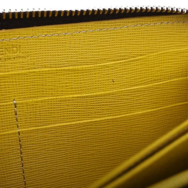 Fendi Gradient 'crayons' Wallet - Yellow