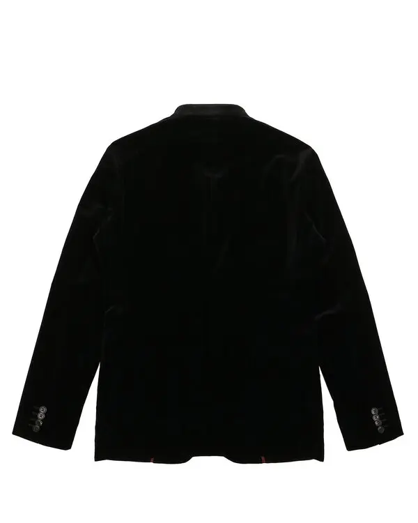 Emporio Armani Velvet Stand Collar Jacket