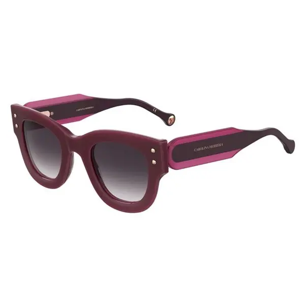 Carolina Herrera Full Rim Cat Eye Sunglasses - Black