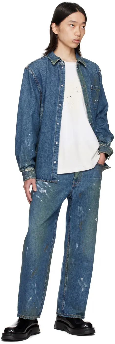 Helmut Lang Painted Crewneck T-shirt