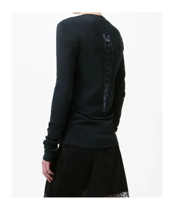Our Legacy Strain Ruched Long Sleeve T-shirt