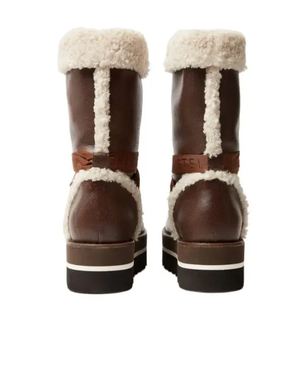 Stella McCartney Platform Wedge Snow Boots