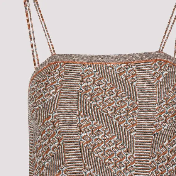 Valentino Garavani Geometric Print Tank Top