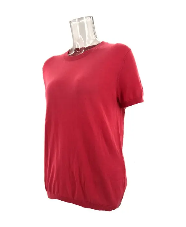 Max Mara Short Sleeve Sweater - Red