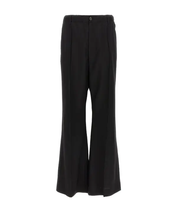 Marni Stitched Crease Flared Trousers