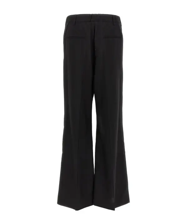 Marni Stitched Crease Flared Trousers