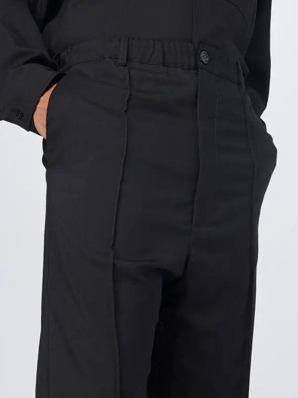 Marni Stitched Crease Flared Trousers