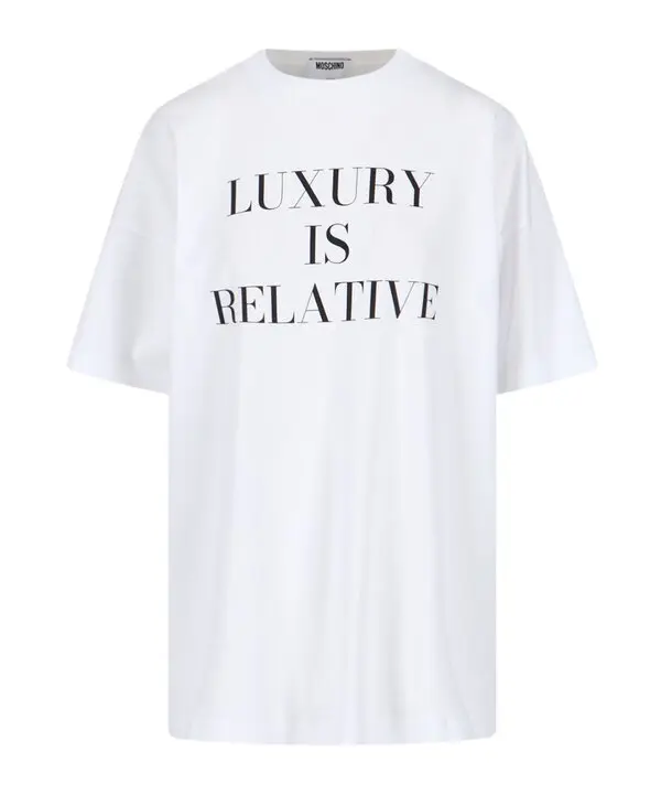 Moschino Short Sleeve Crewneck T-shirt
