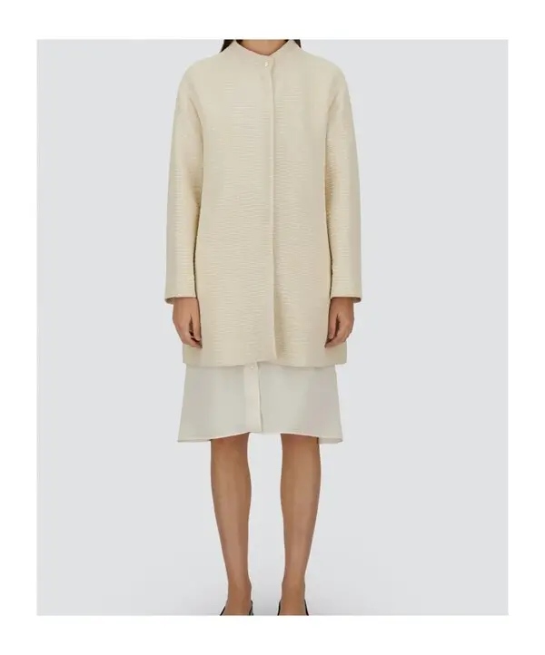Herno Button Detailed Long Coat