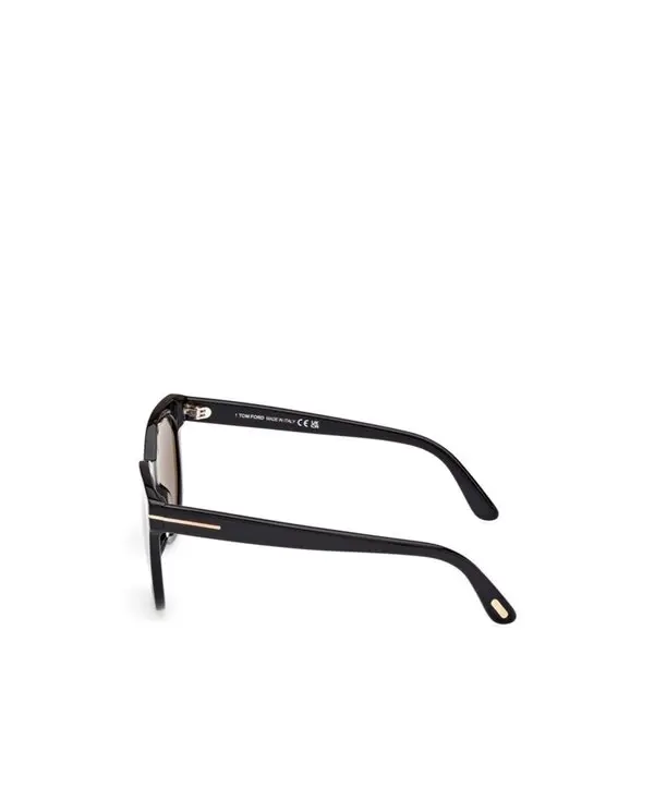 TOM FORD Moira Round Frame Sunglasses - Gray