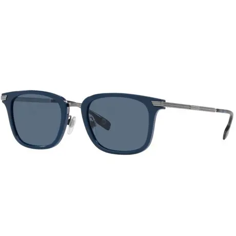 Burberry Logo Square Frame Sunglasses - Blue