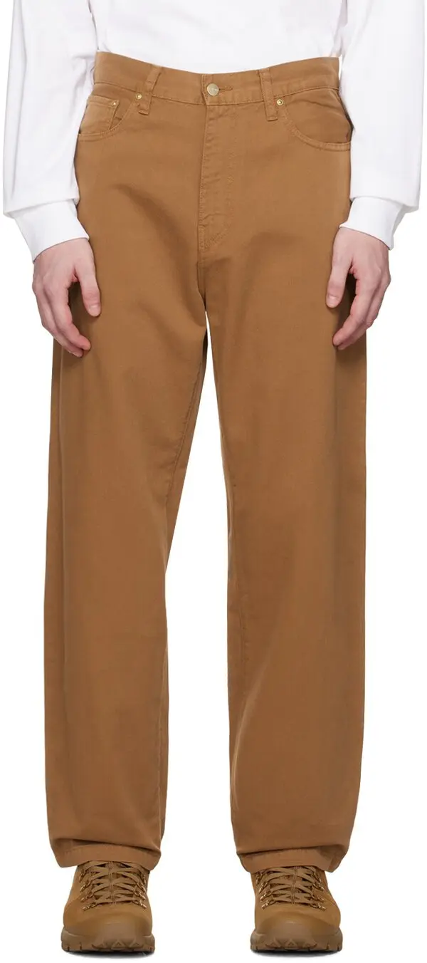Carhartt Work In Progress Straight-leg Cotton Trousers