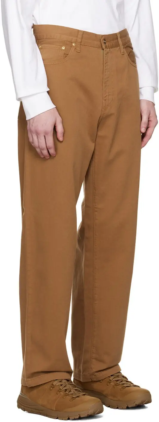 Carhartt Work In Progress Straight-leg Cotton Trousers