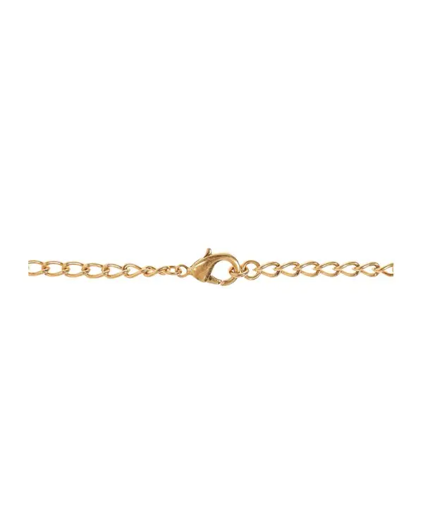 Balenciaga Logo Charm Necklace