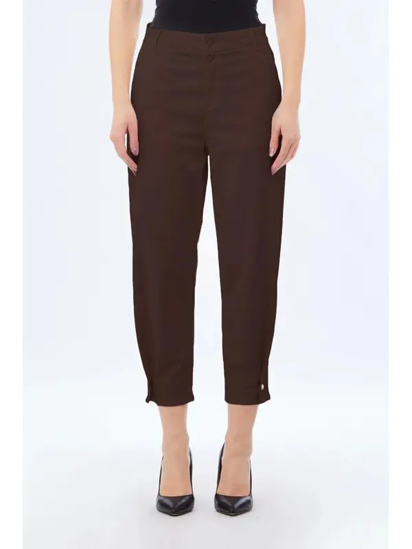 Liu Jo Rear Logo Detail Button Balloon Trousers