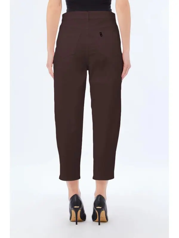 Liu Jo Rear Logo Detail Button Balloon Trousers
