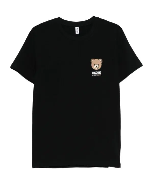 Moschino Bear-printed Short Sleeved T-shirt