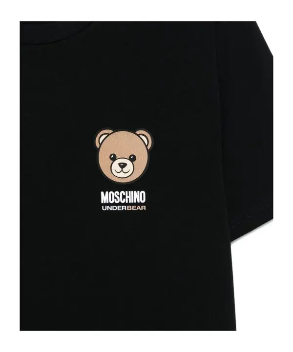 Moschino Bear-printed Short Sleeved T-shirt