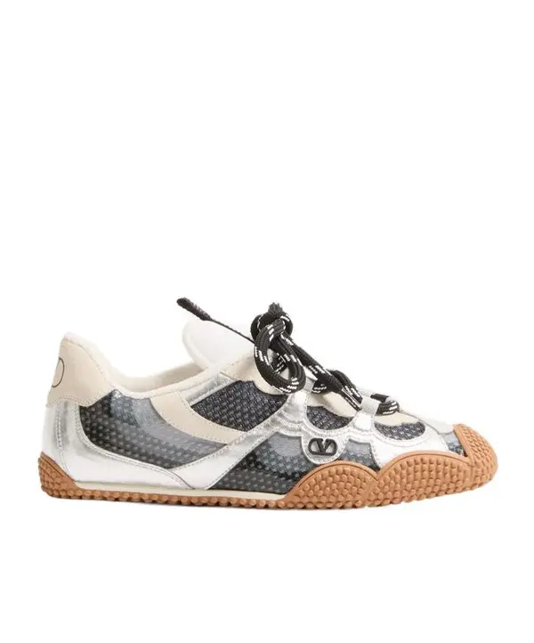 Valentino Garavani Amphibia Vlogo Signature Lace-up Sneakers - Multicolor