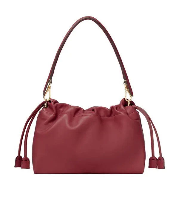 Fendi Mamma Baguette Medium Shoulder Bag - Red