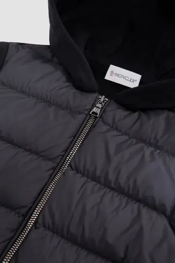 Moncler Logo Patch Zip-up Cardigan
