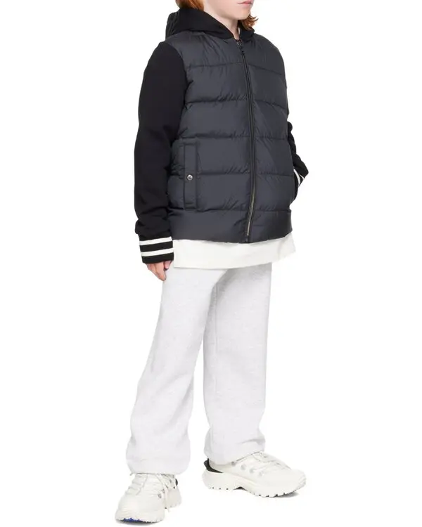 Moncler Logo Patch Zip-up Cardigan