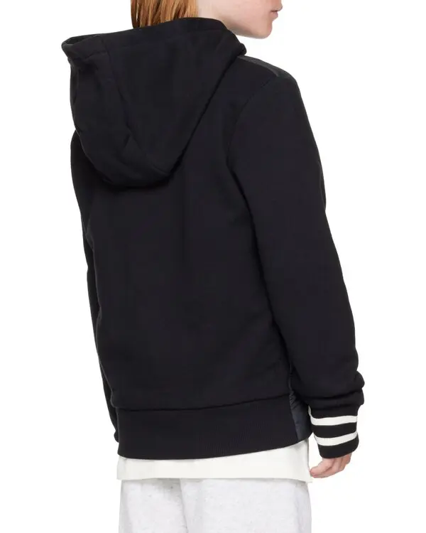 Moncler Logo Patch Zip-up Cardigan