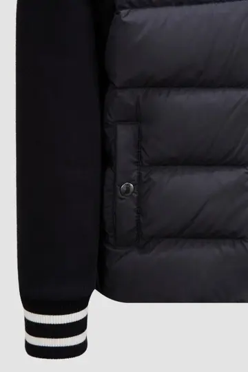 Moncler Logo Patch Zip-up Cardigan