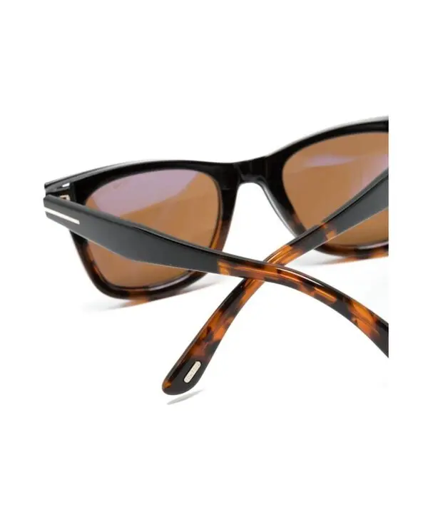 TOM FORD Logo Plaque Square-frame Glasses