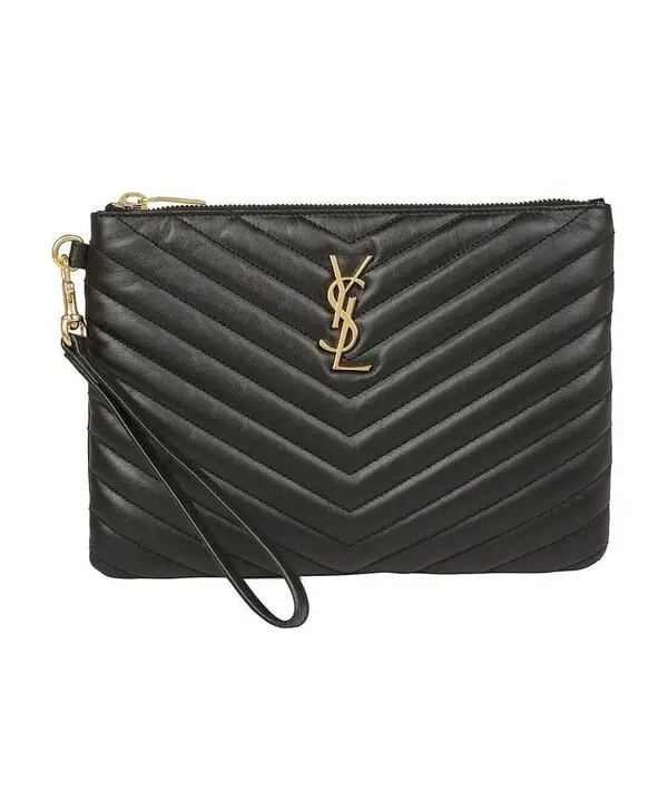Saint Laurent Cassandre Matelassé A5 Pouch