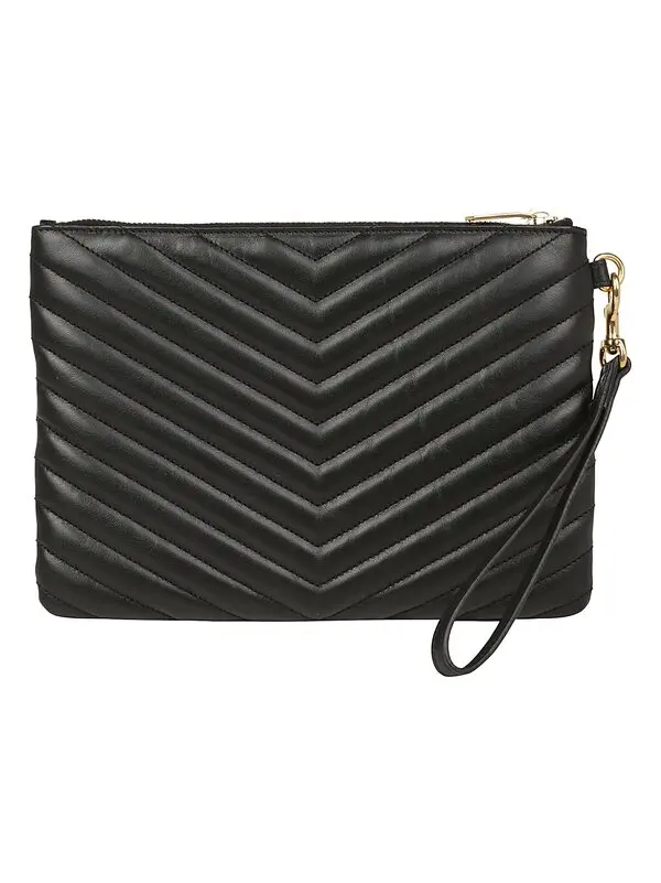 Saint Laurent Cassandre Matelassé A5 Pouch