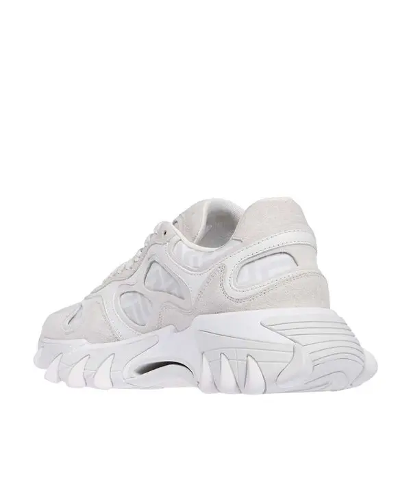 Balmain B Eats Paneled Sneakers - White