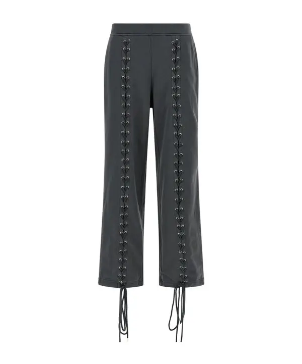 ROTATE BY BIRGER CHRISTENSEN Lace-up Detail Pants