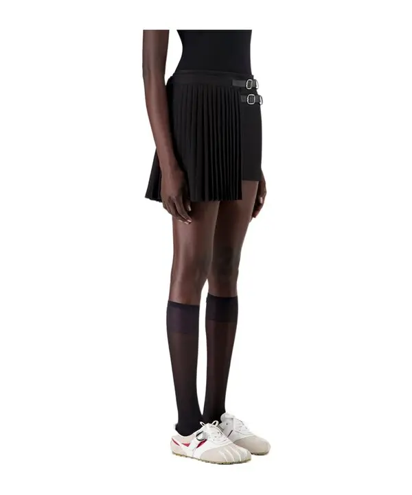 Coperni Pleated Uniform Mini Skirt