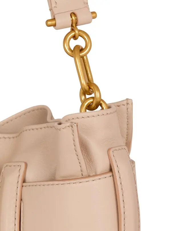 Balmain Mini Anthem Bag In Calfskin
