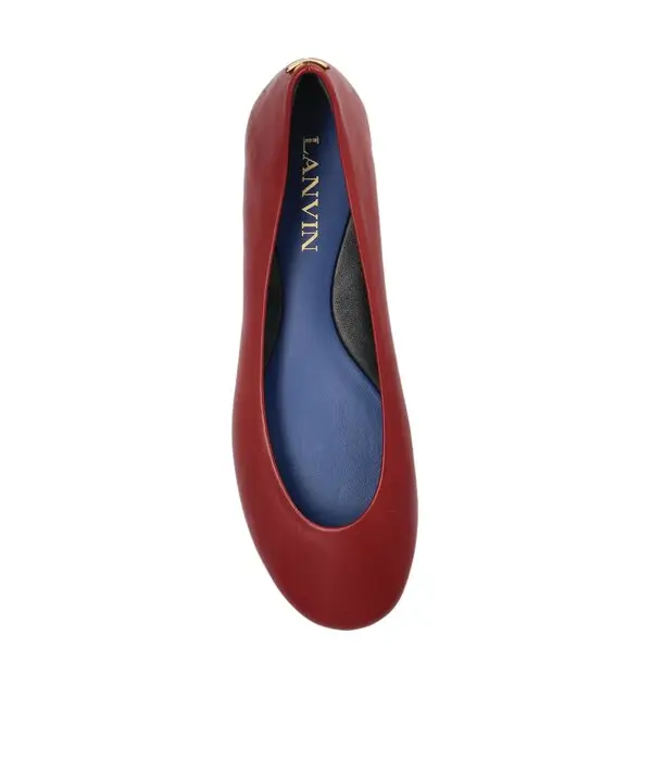 LANVIN Round Toe Ballet Flats