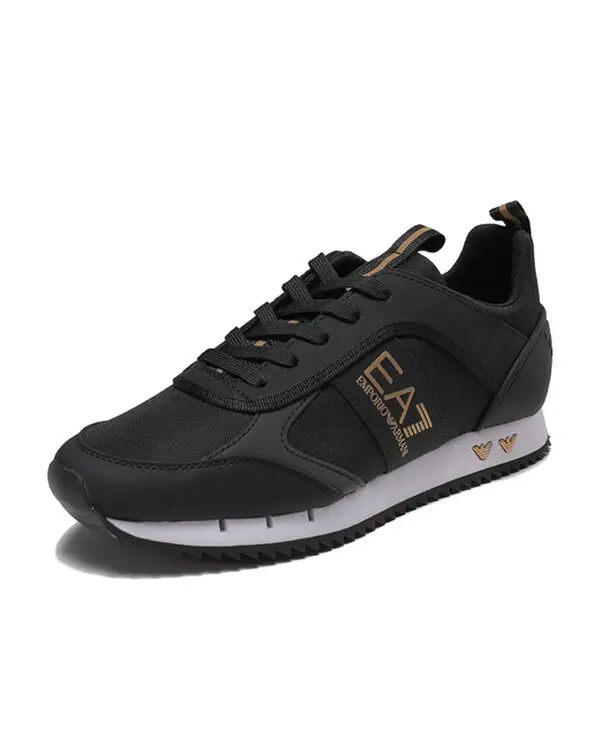 EA7 Logo-print Low-top Sneakers