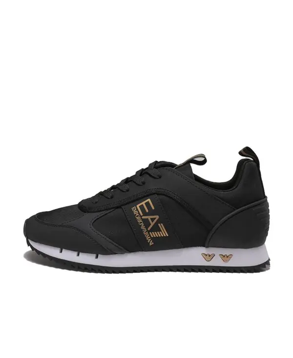 EA7 Logo-print Low-top Sneakers