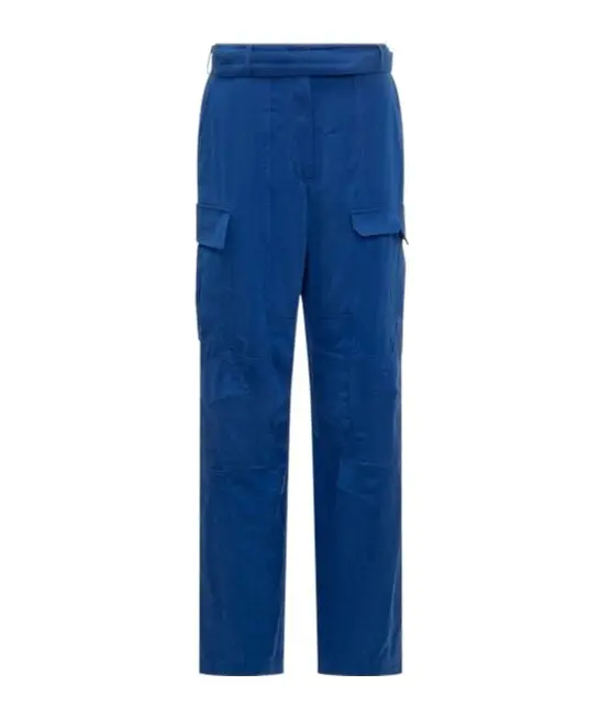 FERRAGAMO Straight Leg Cargo Pants - Blue