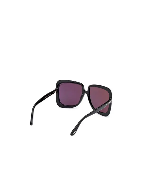 TOM FORD Lorelai Oversized Frame Sunglasses
