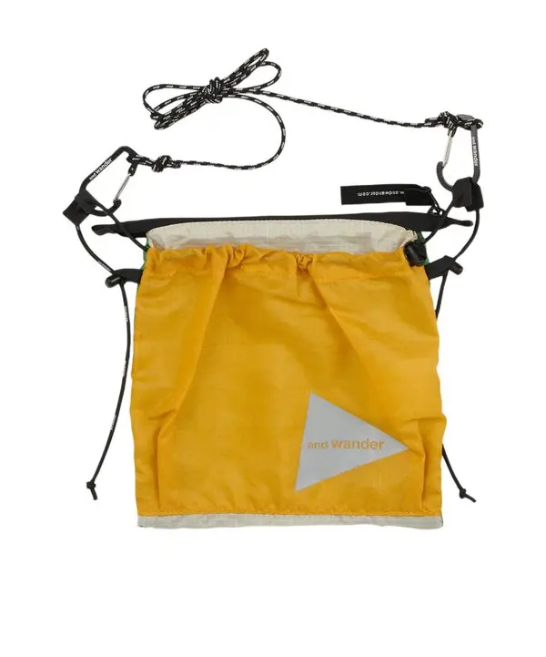 AND WANDER Nylon Shoulder Bag - Multicolor