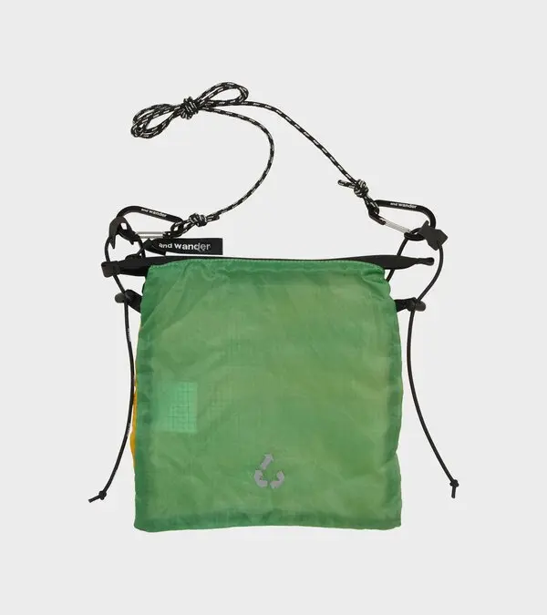 AND WANDER Nylon Shoulder Bag - Multicolor