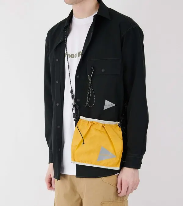 AND WANDER Nylon Shoulder Bag - Multicolor