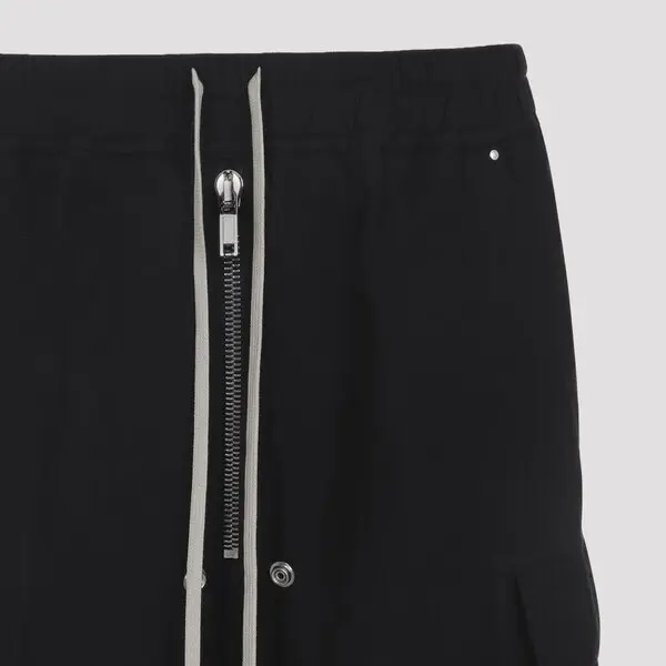 Rick Owens Drawstring Wide-leg Cargo Pants
