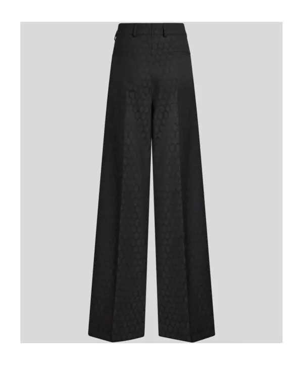Etro Pattern-jacquard Wide-leg Trousers