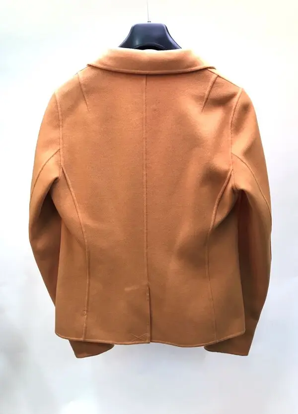 Max Mara Single-breasted Notch Lapel Casual Jacket - Brown