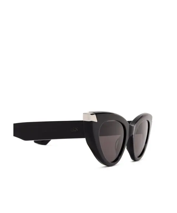 Alexander McQueen Cat Eye Frame Sunglasses - Black