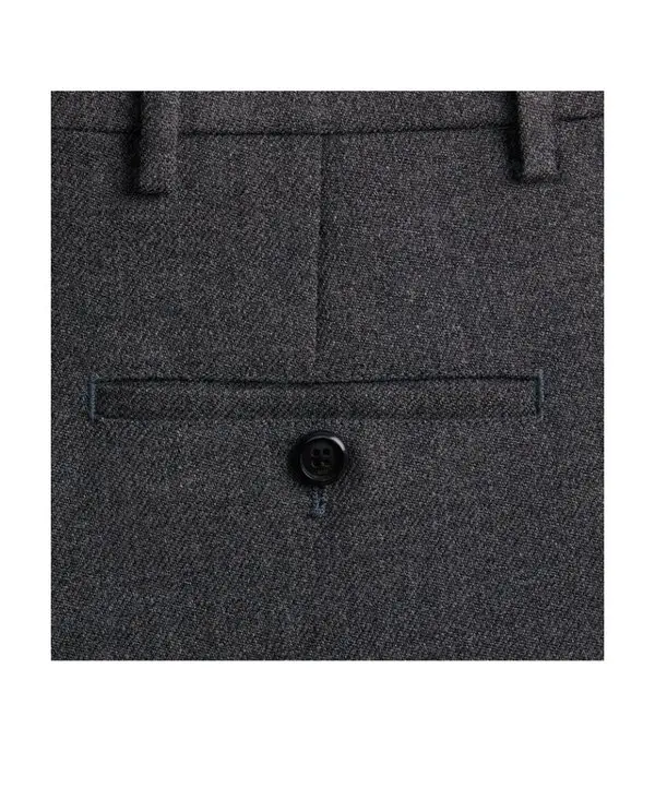 AMI Paris Mid-rise Flared Tailored Trousers
