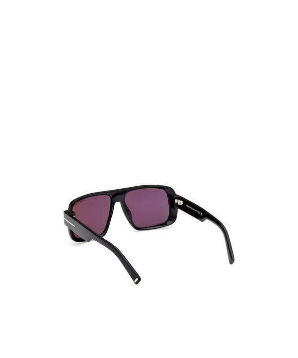 TOM FORD Turner Aviator Frame Sunglasses